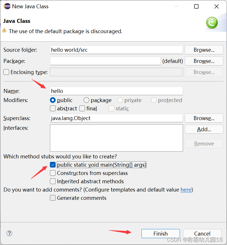 Eclipse入门：HelloWorld教程+Git GitHub全流程-CSDN博客