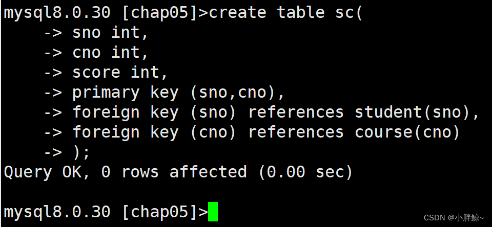 【数据库】MySQL索引视图练习_1.写出用create table创建表student1、course1、sc1,并按下列要求设置完-CSDN博客