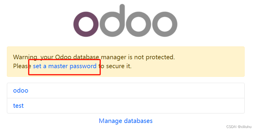 Odoo16系统忘记Master密码的解决方法_odoo master password-CSDN博客
