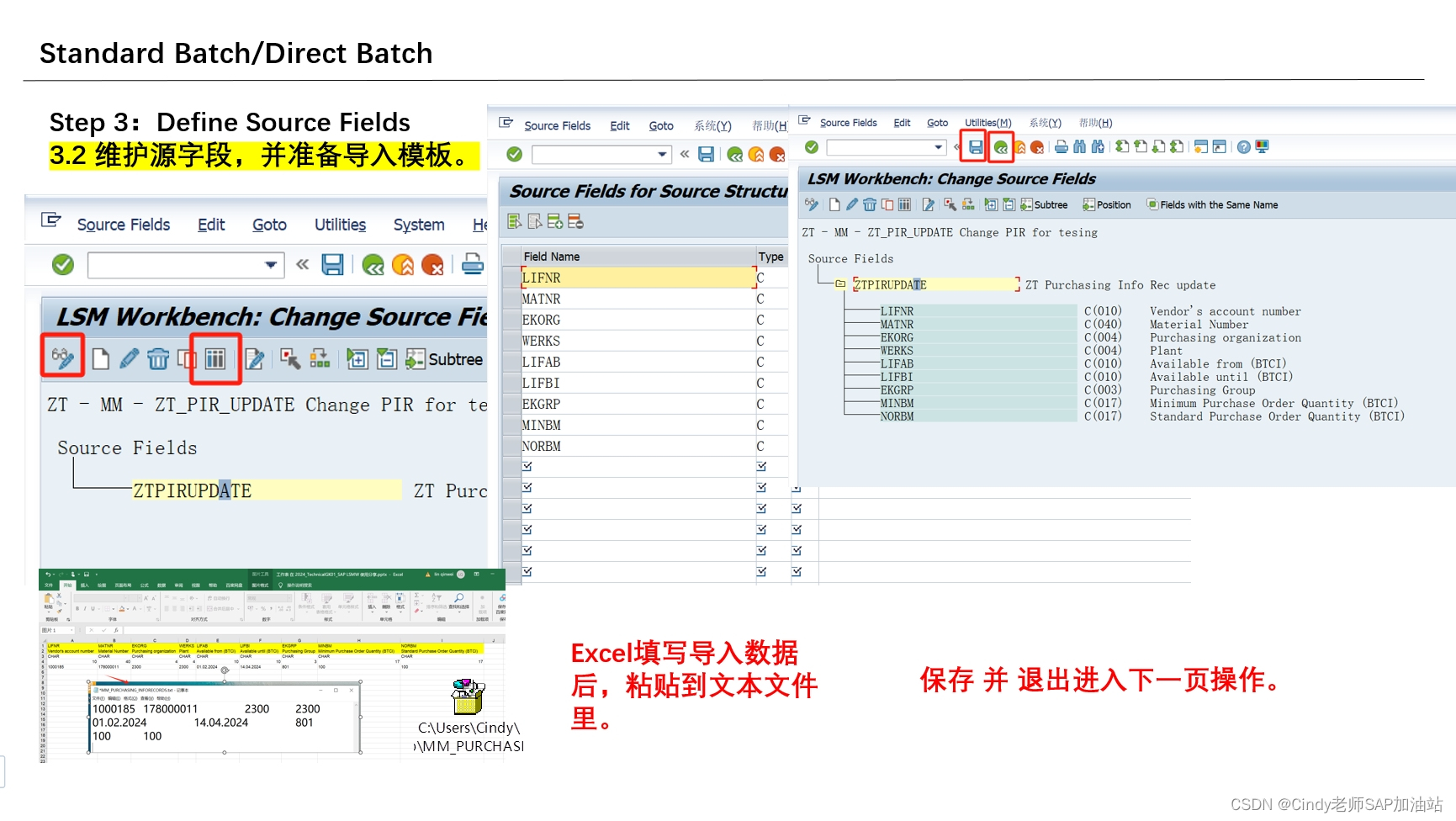 LSMW 功能展示一•Standard Batch/Direct Batch_lsmw standard-CSDN博客