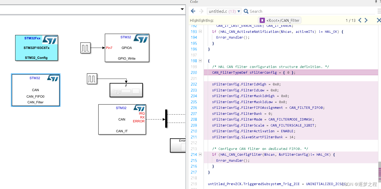 Matlab对接STM32F103-CAN收发_matlab与stm32连接-CSDN博客
