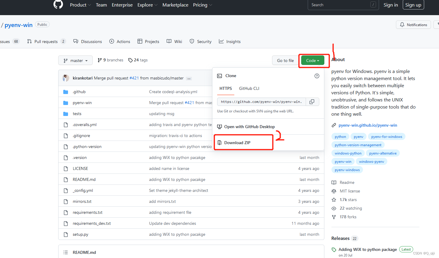 Windows下Pyenv安装教程-CSDN博客