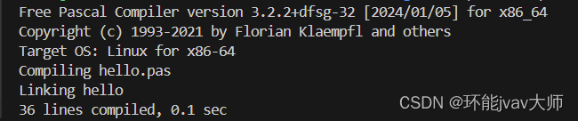 Free Pascal语言基础学习:定义变量、数据类型、循环语句、case语句、条件判断、with语句、运算符-CSDN博客