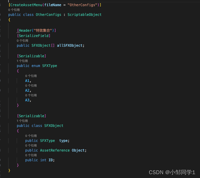 Unity中关于继承ScriptableObject的类_unity scriptobject-CSDN博客