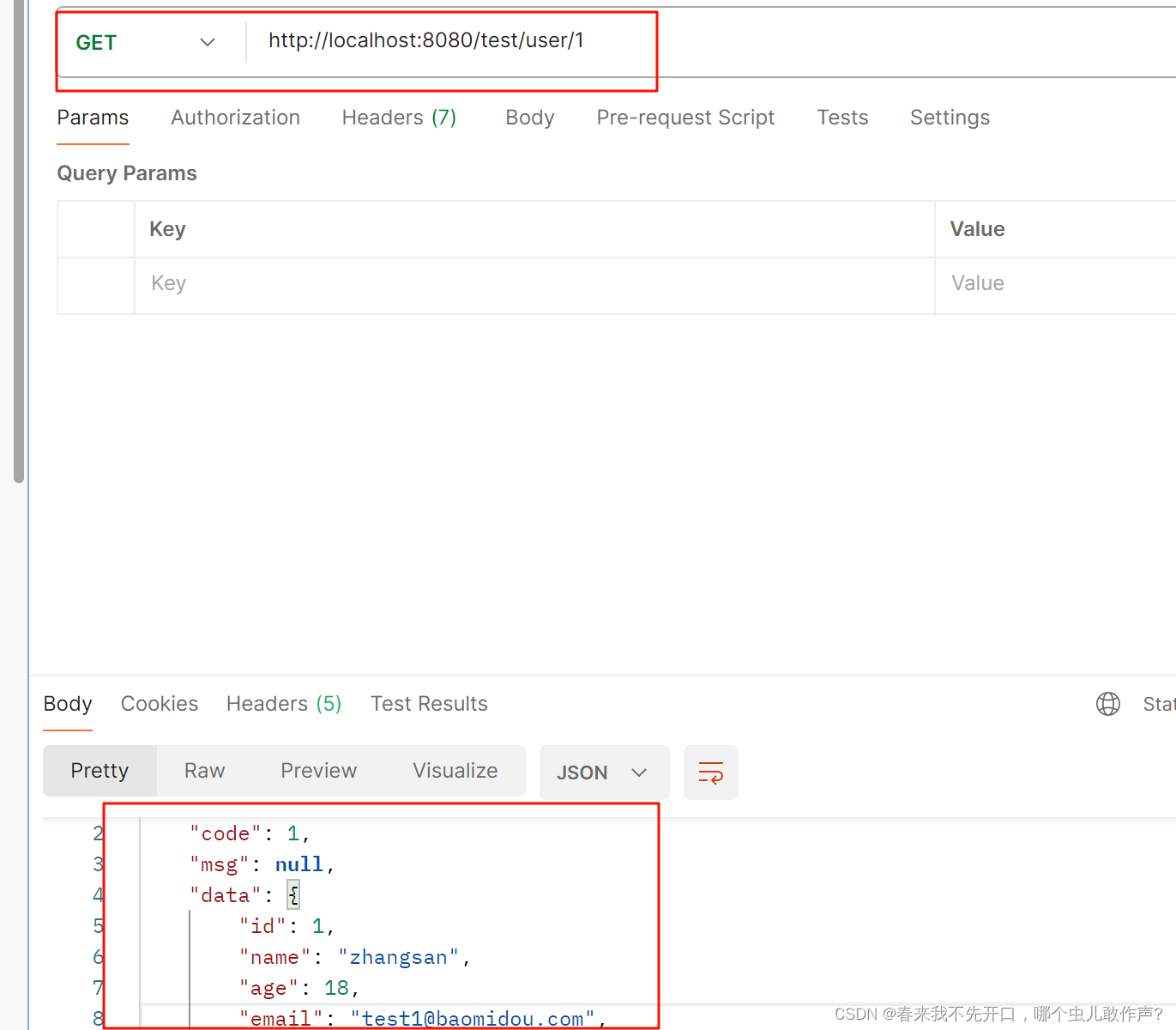 Java，SpringBoot项目中，Postman的测试方法。_springboot postman 测试-CSDN博客