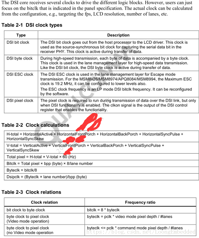 LCD MIPI DSI时钟计算_dsi的时钟信号波形-CSDN博客