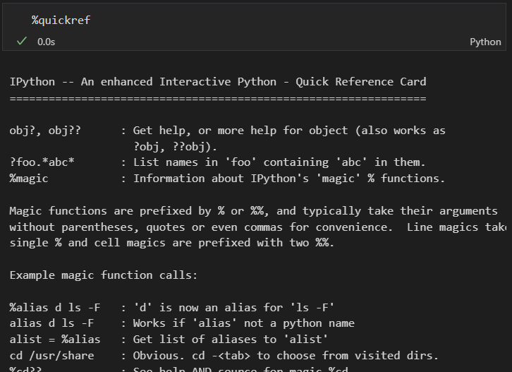 Python 教学 | Jupyter Notebook 中那些十分有用的魔术命令_%%time jupyter notebook-CSDN博客