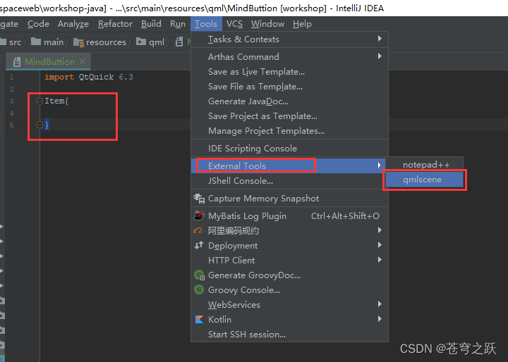Qt第十二章：QML之Item_qml qquickitem-CSDN博客