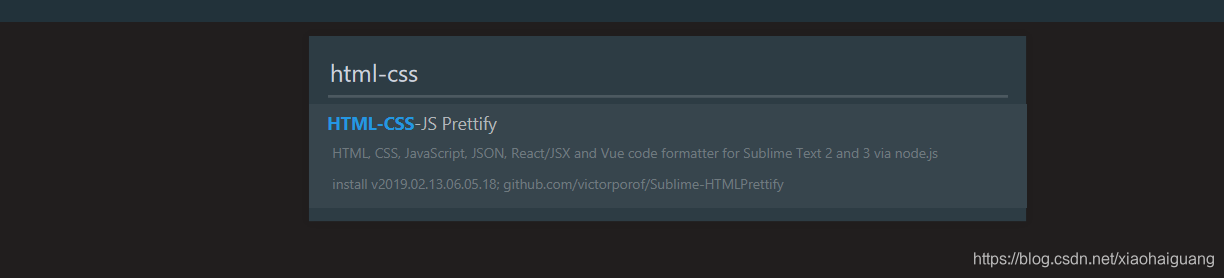 Sublime Text 3 格式化xml、php、html、js、css 插件安装配置sublime怎么对php文件排版 Csdn博客