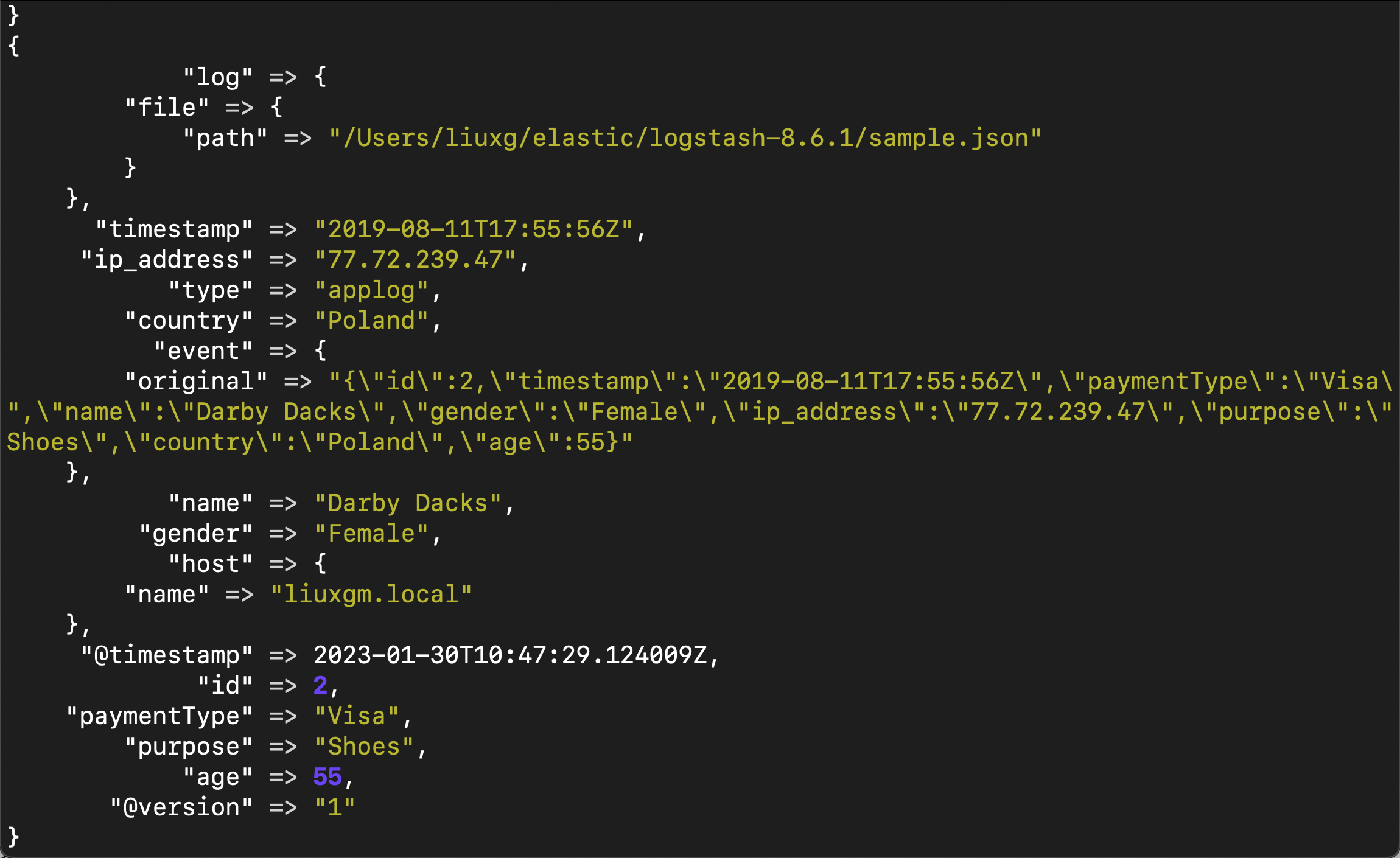Logstash：如何使用 Logstash 解析并摄入 JSON 数据到 Elasticsearch_logstash解析json数据-CSDN博客