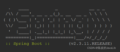 自定义 SpringBoot Banner 图案_spring boot_陈皮的JavaLib-华为开发者空间