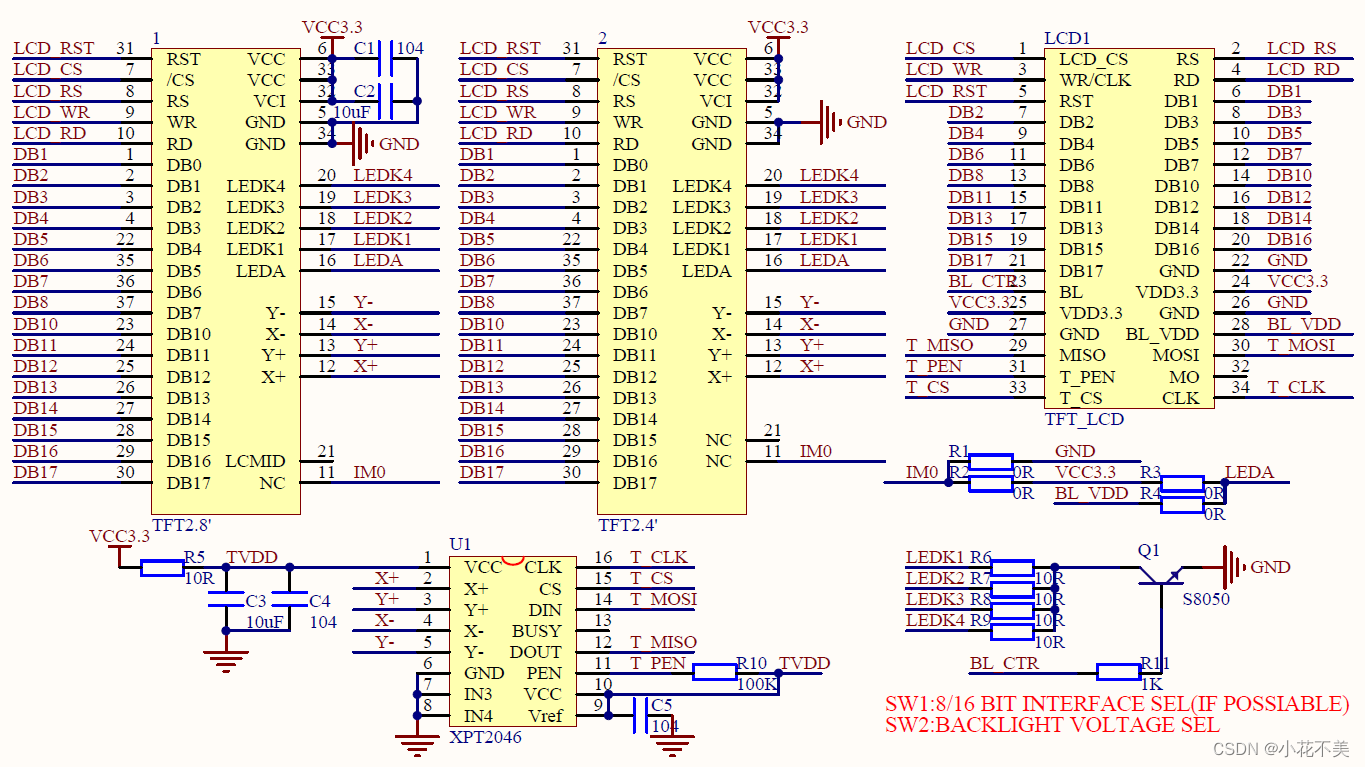 初学正点原子Ministm32TFTLCD 显示实验_alientek tftlcd-CSDN博客