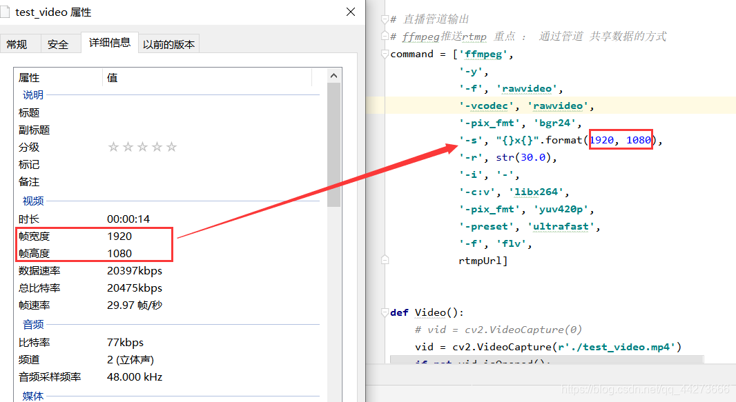 Python Ffmpeg Opencv读取视频推流出错、花屏解决方法python使用ffmpeg播放花屏 Csdn博客