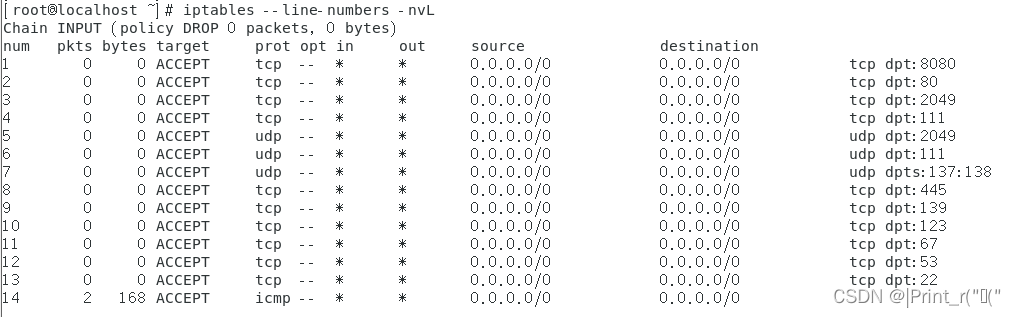 iptables_iptables默认阻止所有流量-CSDN博客