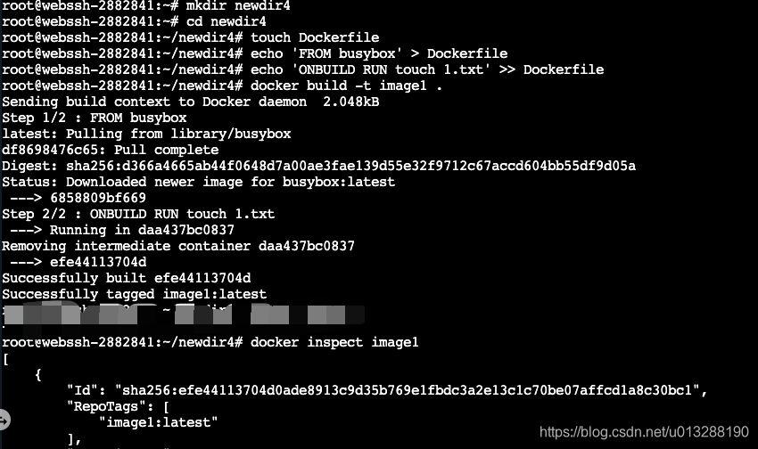 Docker教程小白实操入门（16）--如何使用ONBUILD指令在构建下一级镜像时做些什么_docker onbuild-CSDN博客