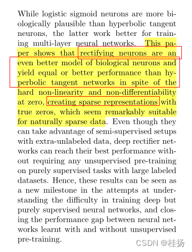 经典DL论文研读(part2)--Deep Sparse Rectifier Neural Networks-CSDN博客