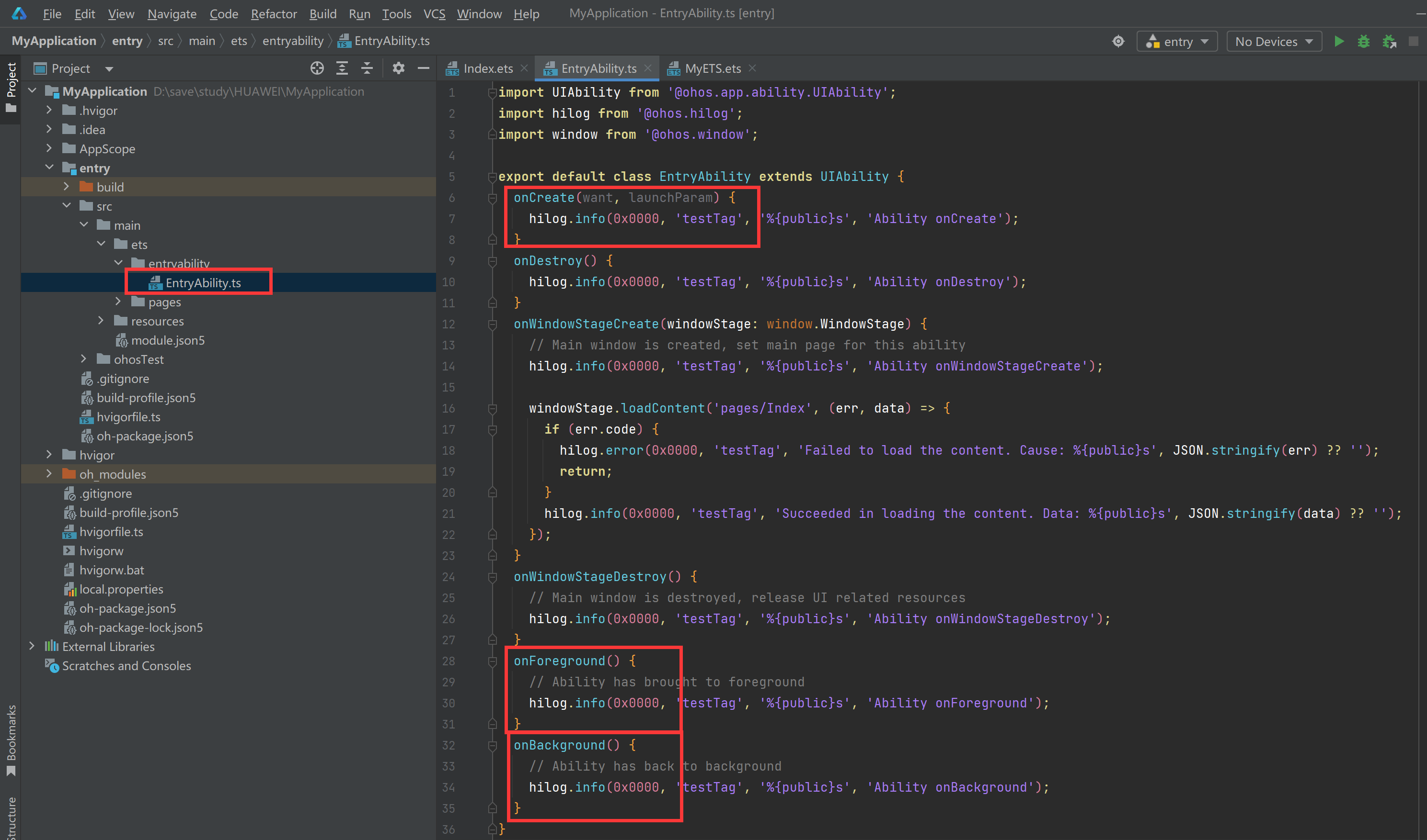 HarmonyOS-ArkTS-UIAbility生命周期——【坚果派-红目香薰】_uiability切换至前台时触发以下哪种状态?-CSDN博客