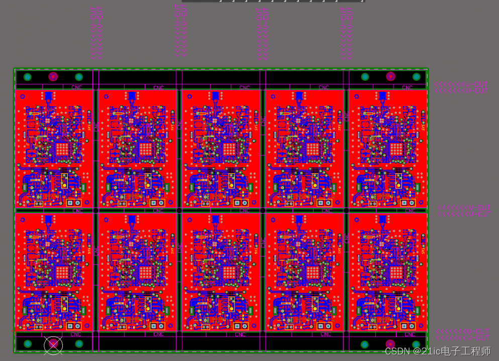 [PCB]详细介绍如何使用拼板矩阵拼板_阵列拼板变绿选不了-CSDN博客