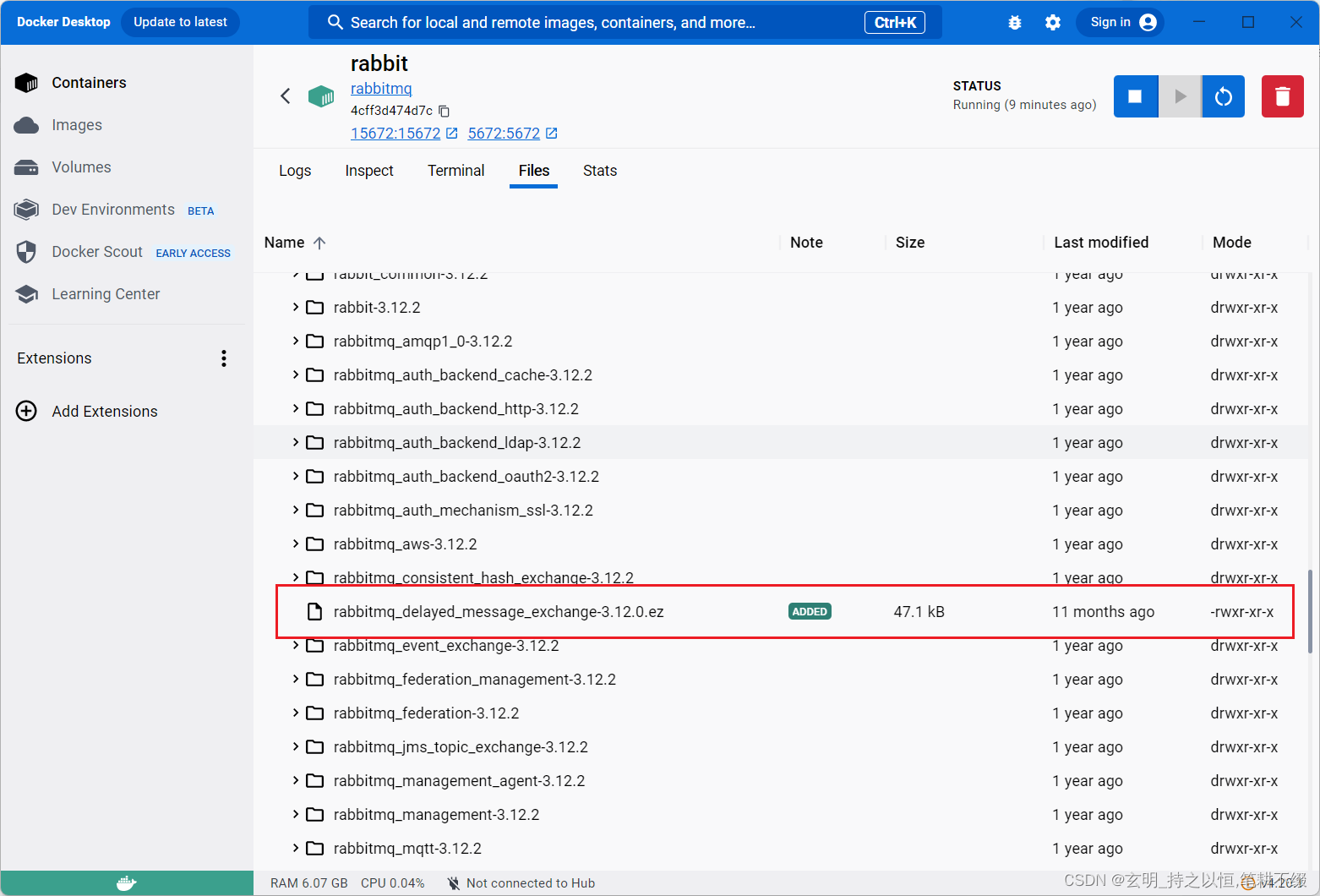 windows 环境 docker desktop 搭建rabbitmq_docker desktop rabbitmq-CSDN博客