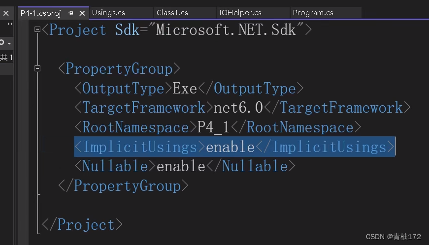 C#新语法以及通过代码查看EFCore的SQL语句_efcore查看sql语句-CSDN博客