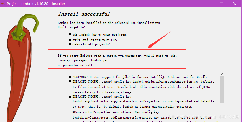 每日一坑：Eclipse安装lambok插件大坑比：Unable to make protected final java.lang ...