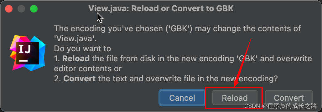 【IDEA】用idea导入eclipse的项目后，提示：The file was loaded in a wrong encoding ‘utf-8‘-CSDN博客