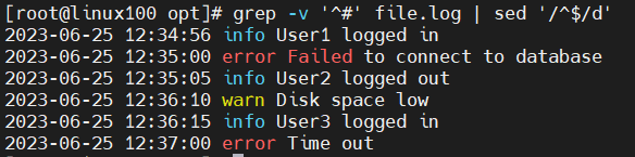 Linux三剑客（grep、awk和sed）操作及与管道结合使用_awk sed grep-CSDN博客