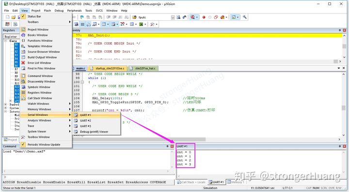 printf系列教程02_仿真打印输出配置，基于STM32（Keil、IAR）_mdk 打印 compiler-CSDN博客