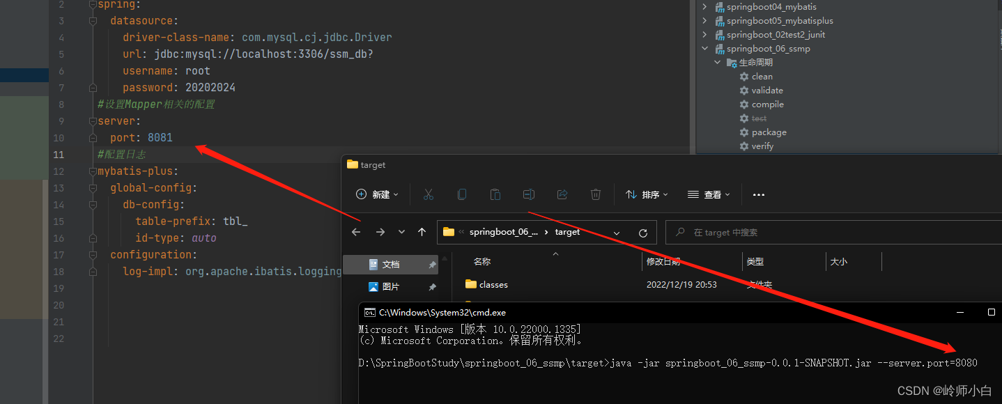 SpringBoot SSMP案例整合二 运维篇-CSDN博客