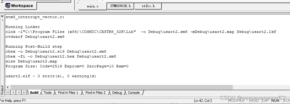 STM8-STVD+Cosmic编译输出信息参数配置_stvd 配置-CSDN博客