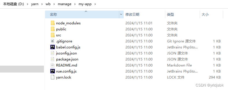 Vue前端开发自学使用yarn脚手架创建vue项目yarn Vue Csdn博客