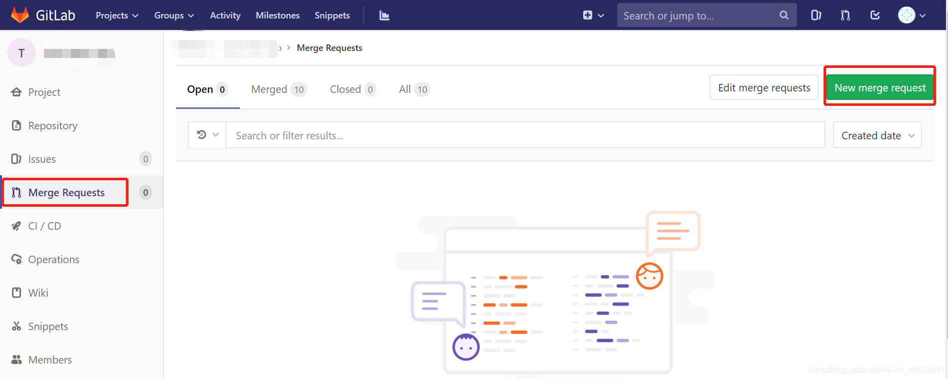 GitLab的fork模式使用方法_gitlab fork-CSDN博客