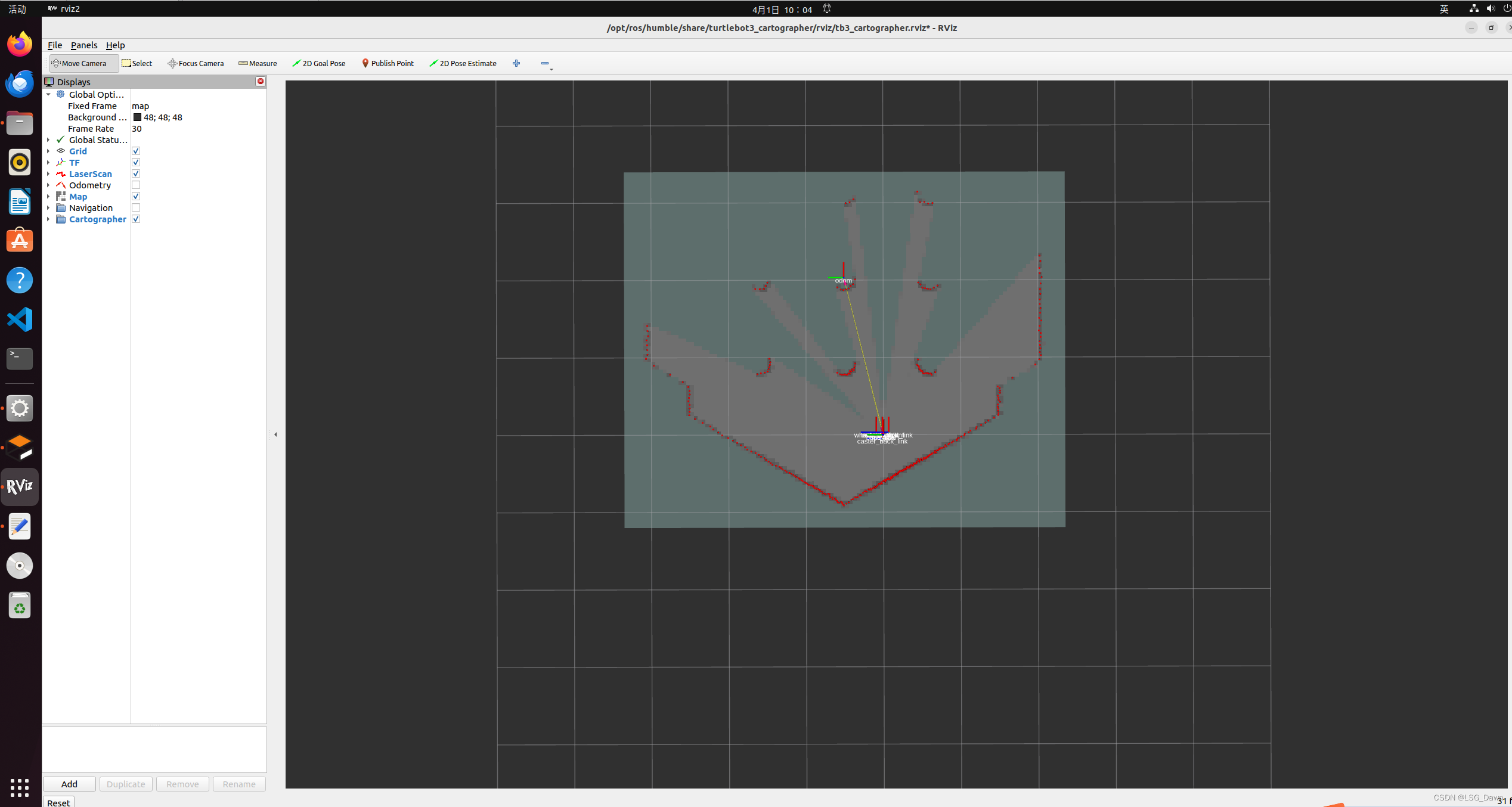 ROS2-humble + TurtleBot3 + Cartographer + Nav2_ros2 turtlebot3-CSDN博客