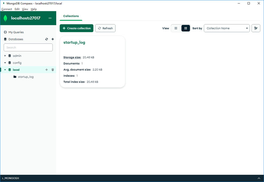 Windows下Mongodb4.4.zip版安装教程_mongodb 4.4.3-CSDN博客