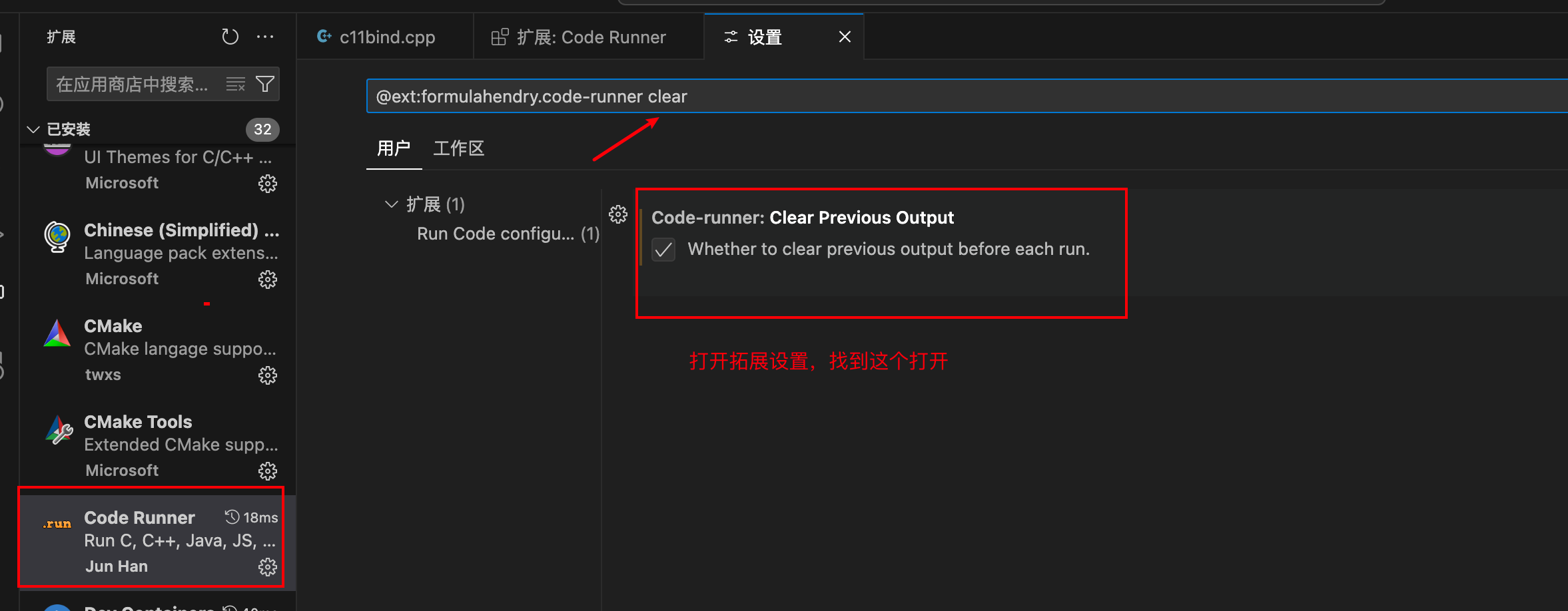 VS Code Runner 插件配置-CSDN博客