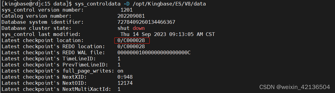 KingbaseES数据库的WAL日志讲解_kingbase wal日志-CSDN博客