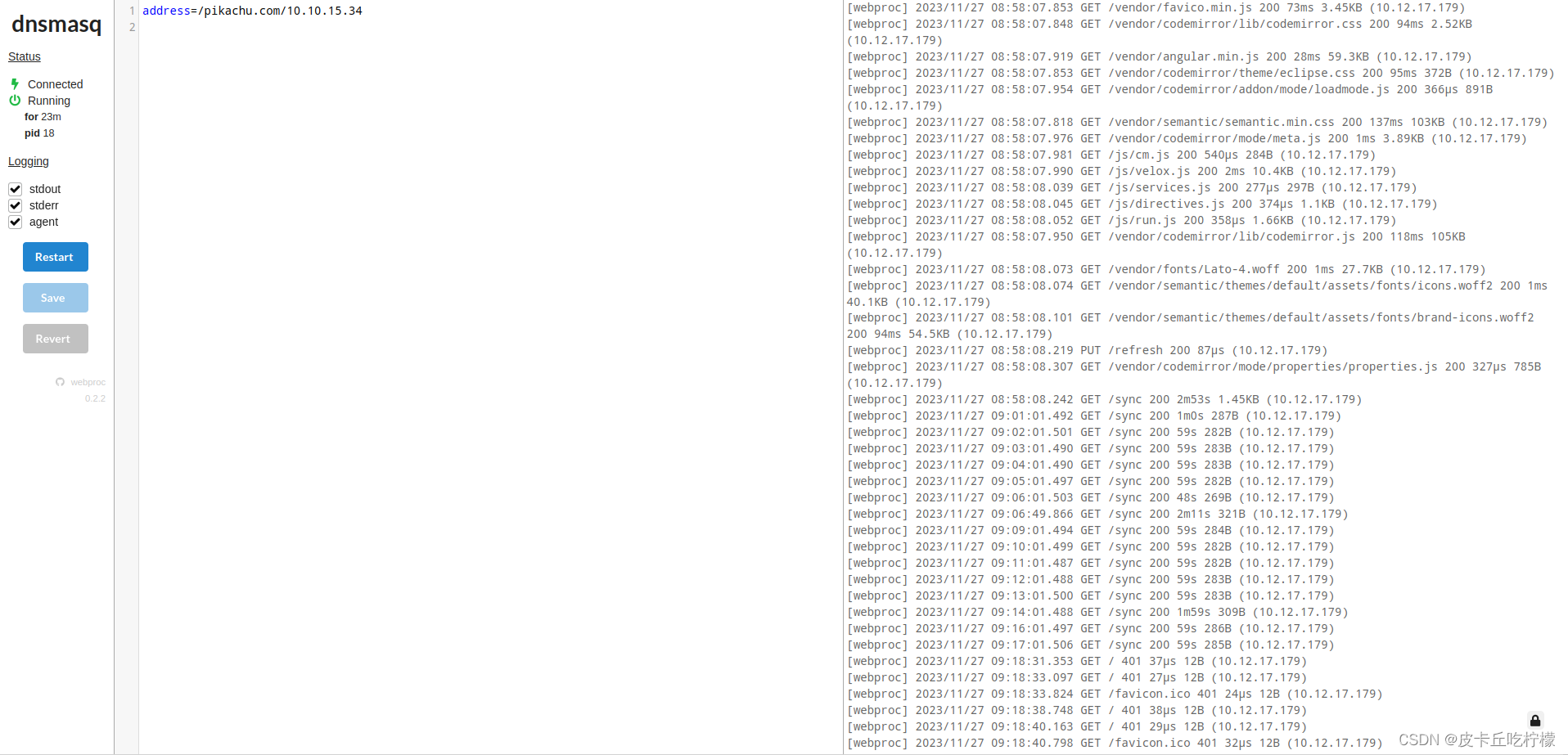基于容器运行dnsmasq、nginx、httpd-CSDN博客