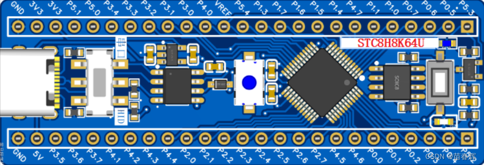 STC8增强型单片机开发——第一个程序-CSDN博客