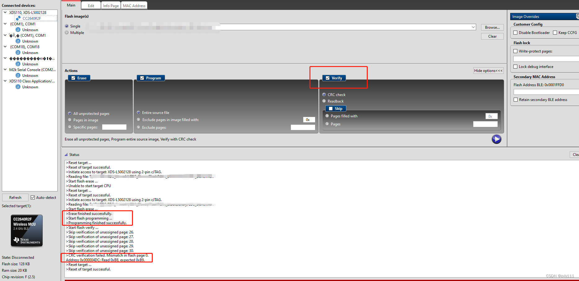 CCS 使用报错合集 -mcu：cc26xx-CSDN博客