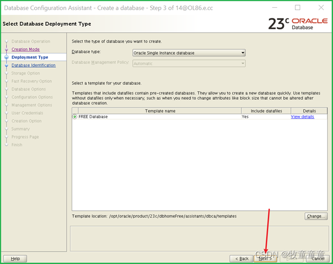 Oracle23c Free安装_oracle-database-preinstall-23c-CSDN博客