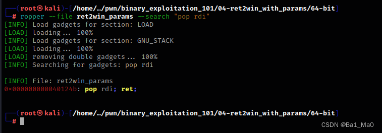 PWN入门（5）32位程序与64位程序和构造ROP链_ropper rop链构造-CSDN博客