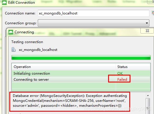 MongoDB数据库用户连接_mongocredential{mechanism=scram-sha-256, username=-CSDN博客