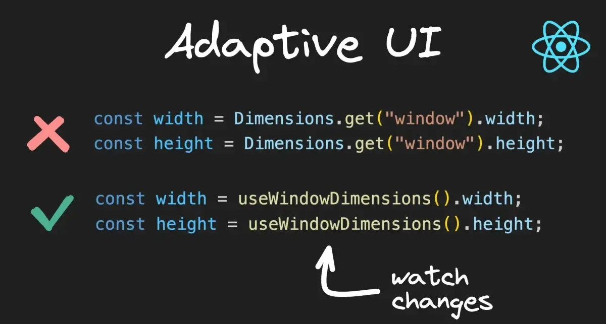 在React Native中构建自适应用户界面_usewindowdimensions-CSDN博客