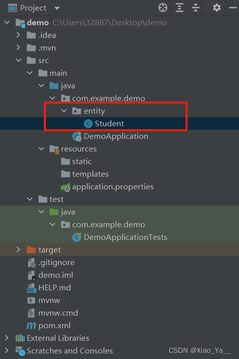 Springboot整合mybatis的详细案例图解分析（一）springbootmybatis项目 Csdn博客