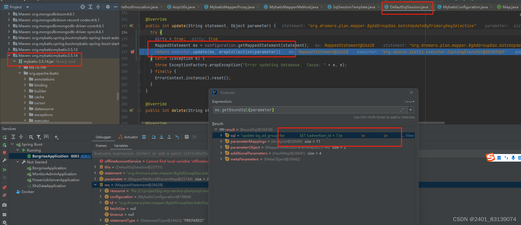 mybatis-plus因xml有空格导致报错解决_org.apache.ibatis.builder.sqlsourcebuilder.removee-CSDN博客