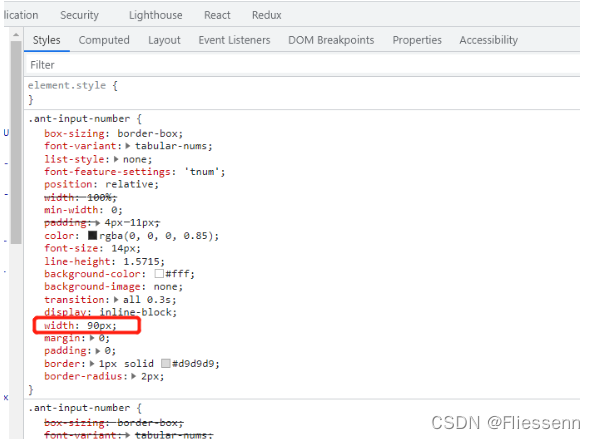 【antd】antd 4.X中inputNumber组件设置宽度失效_antd input 宽度-CSDN博客