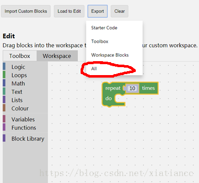 Google blockly简介（二）Blockly Developer Tools使用-CSDN博客