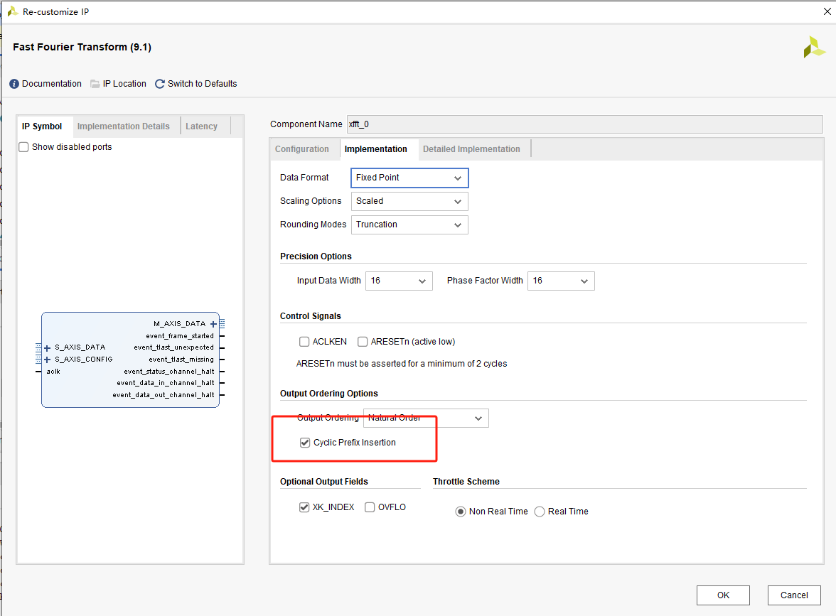 OFDM802.11a的FPGA实现（十二）使用FFT IP核添加循环前缀_xilinx fft ip核 ofdm-CSDN博客