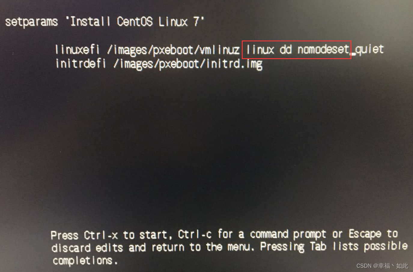 U盘安装Centos7启动过程中出现：starting dracut initqueue hook-CSDN博客