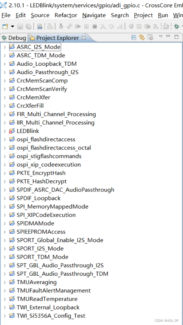 手把手教你使用ADSP-21565（二）在线调试程序详细说明-CSDN博客